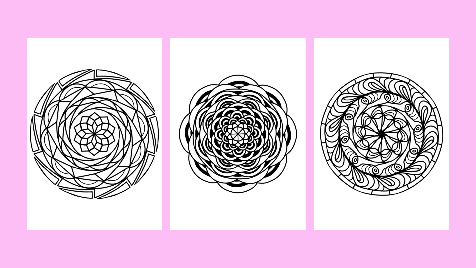 30 Mindful Printable Mandala Colouring Pages Download